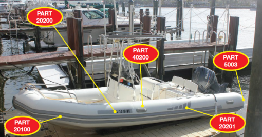 Inflatable Boat Accessories | Techno Rubber Industries